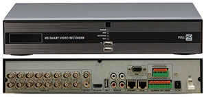 STR-HD1635 - видеорегистратор AHD 16-канальный с разрешением записи до 8 Мп